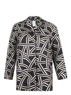 Max Mara Printed Shirt - Black