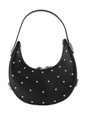 OSOI Studded Shoulder Bag - Black