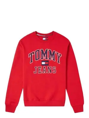Tommy Hilfiger Logo Sweatshirt - Red