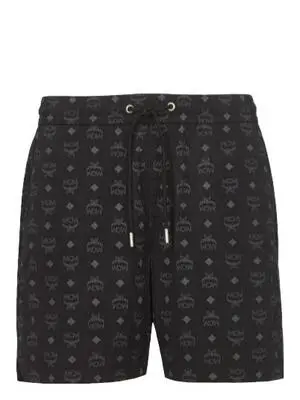 MCM MCM Monogram Print Shorts