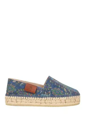 Etro Jacquard Paisley Espadrilles - Nude