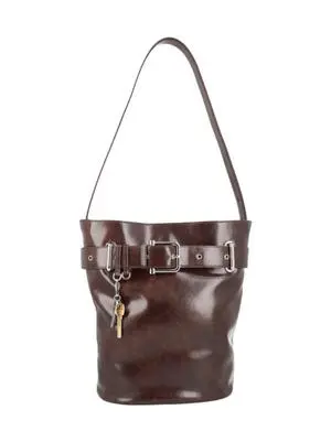 OSOI Belted Bucket Bag
