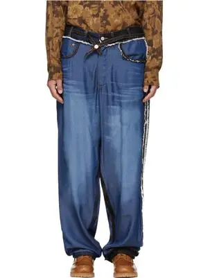MAGLIANO Belt Loop Jeans - Blue