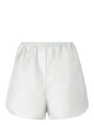 Loulou De Saison Elastic Waist Shorts - Light Blue