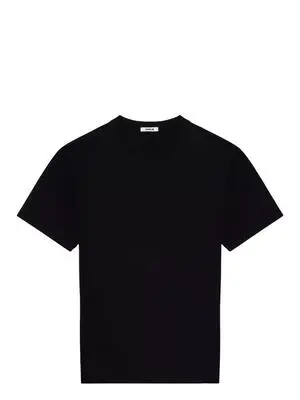 TEKLA T-shirt Girocollo Manica Lunga - Black