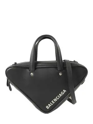 Balenciaga Triangle Duffle Shoulder Bag - Black