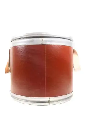 Hermès Hermès Small Box With Logo Print Brown