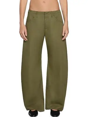 EB DENIM Isla Cinch Pants - Deep Olive