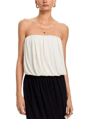 Cinq À Sept Calden Strapless Top - Ivory