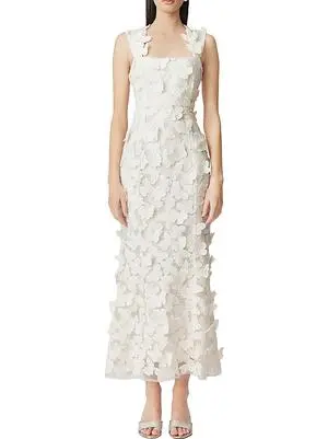 ELLIATT Elliatt Scarlett Maxi Dress With Butterfly Embellishments