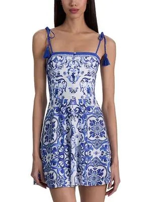 Alice + Olivia Glinda Tasseled Dress - Solstice