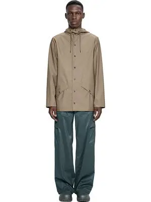 Rains Rains Unisex Waterproof PU Jacket Beige
