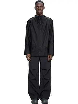 Rains Rains Unisex Waterproof PU Jacket Black