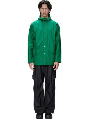 Rains Rains Unisex Waterproof PU Jacket Green