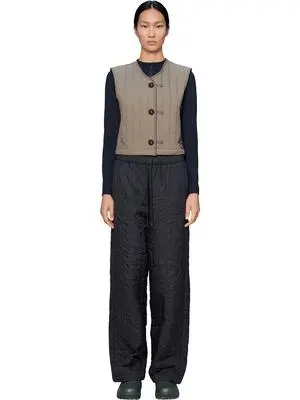 Rains Quilted Liner Vest - Cinder