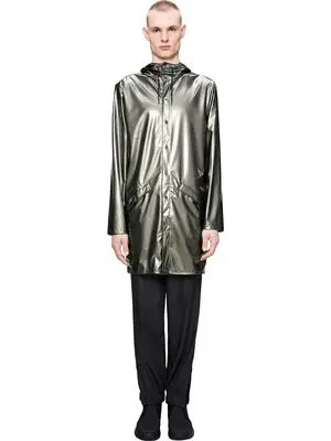 Rains Rains Long Jacket Grey