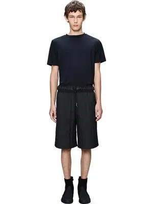 Rains Koya Vision Quilted Shorts - Black
