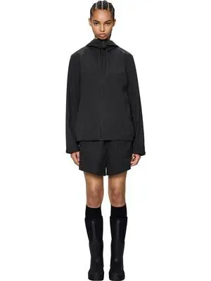 Rains Rains Mito Jacket - Ultralight Hooded Windbreaker Black
