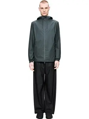 Rains Storm Breaker Hooded Waterproof Raincoat - Grey