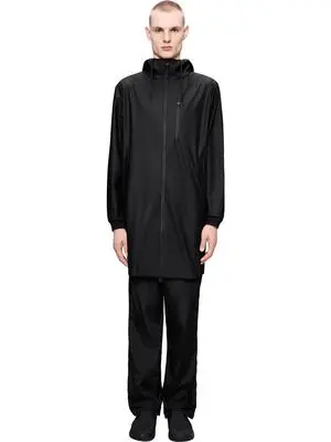 Rains Long Storm Breaker Waterproof Jacket - Black