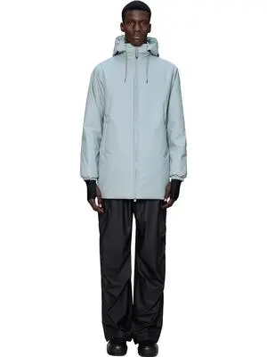 Rains Lohja Long Insulated Waterproof Jacket - Pool