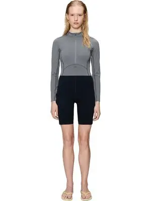 Rains Warm-up Half Tights - Black