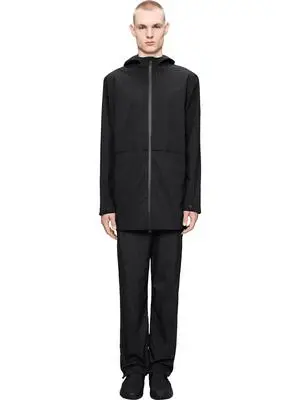 Rains Suva Hardshell Long Jacket - Black