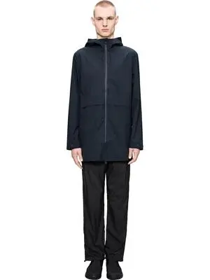 Rains Suva Hardshell Long Jacket - Navy