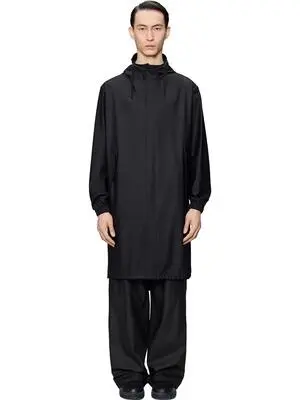 Rains Fishtail Parka Waterproof Raincoat - Black
