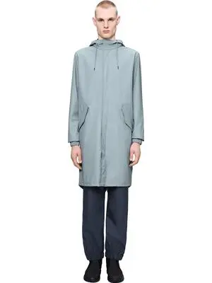 Rains Rains Fishtail Parka - Unisex Waterproof Raincoat Pool