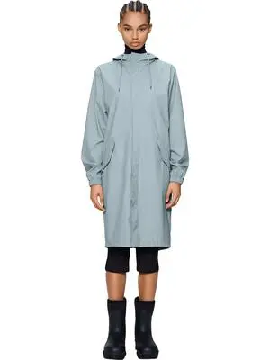 Rains Rains Fishtail Parka, Waterproof, Hooded, Long Sleeve Pool