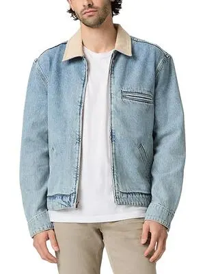 Paige Laughlin Denim Zip Up Jacket - Moby