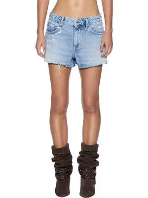 KSUBI Ksubi Slouch Venice Mid Rise Jean Shorts