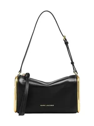 Marc Jacobs Juliette Leather Shoulder Bag - Black