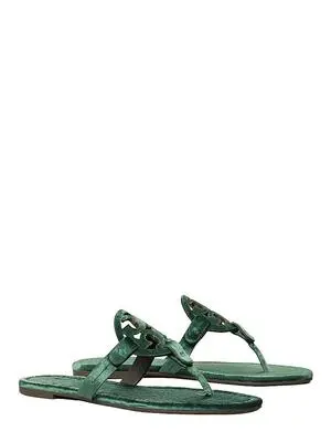 Tory Burch Miller Thong Sandals - Deep Teal