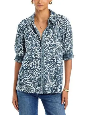 RAMY BROOK Ramy Brook Freya Printed Cotton Shirt