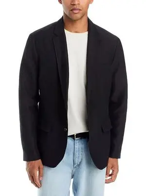 Rag & Bone Skeleton Linen Blazer - Black