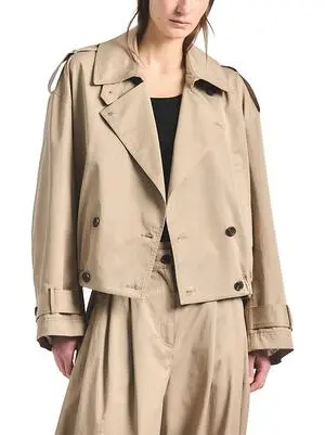 DEREK LAM 10 CROSBY Derek Lam 10 Crosby Emilio Cropped Trench Coat