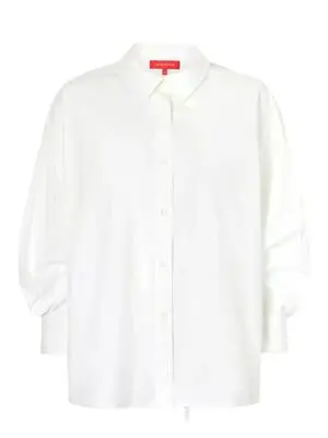 Carolina Herrera Balloon Sleeve Shirt - White