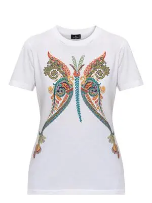ETRO Etro Printed Cotton T-Shirt