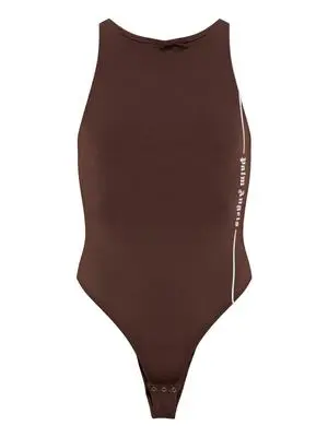 PALM ANGELS Palm Angels Bodysuit With Vertical Logo