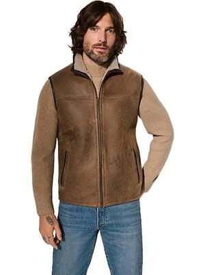Overland Ranger Sheepskin Vest - Boulder