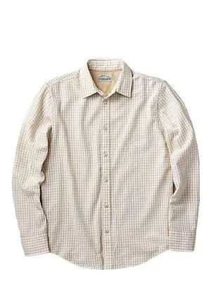Overland Bastrop Cotton Dobby Shirt - Cloud