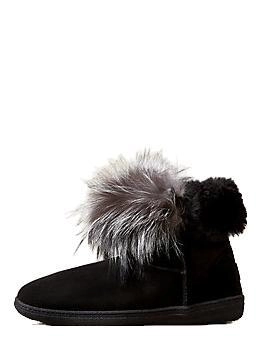 OVERLAND Elle Sheepskin Slipper Boots