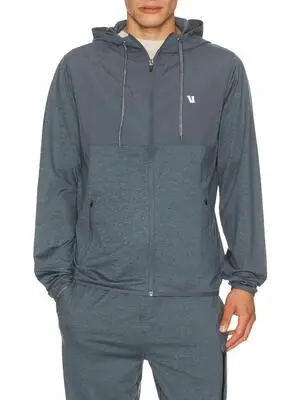 Vuori Sunday Element Jacket - Blue Sea Heather