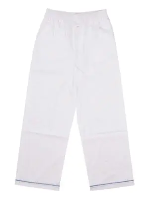 Lela Rose Cotton Trousers - White
