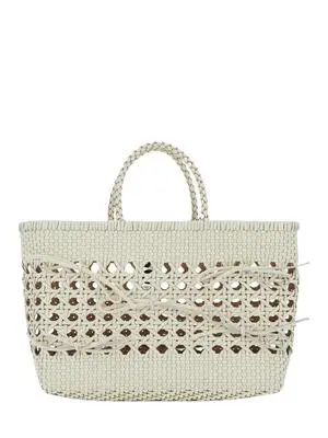 OSOI Biscuit Woven Tote Bag - Nude