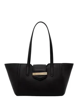 KARL LAGERFELD Karl Lagerfeld Logo Plaque Tote Bag