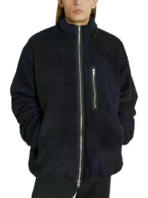 SONG FOR THE MUTE Zip-up Jacket - Black