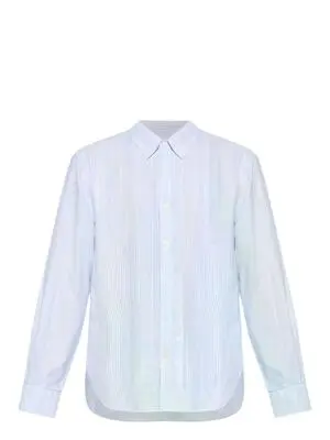 Rag & Bone Striped Button-down Shirt - Blue